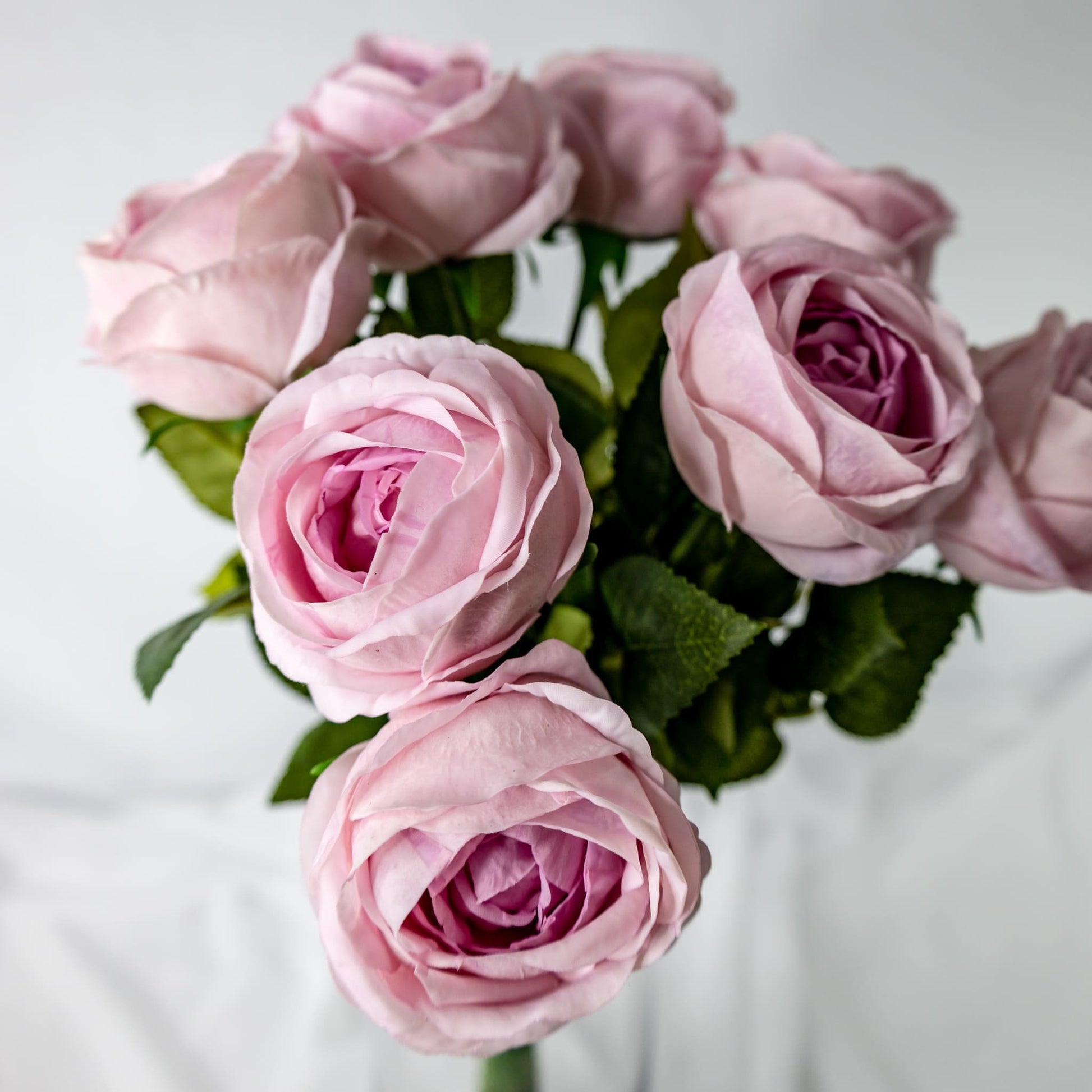 Vintage Lilac David Austin Real Touch Rose Open Bud - Realistic ...